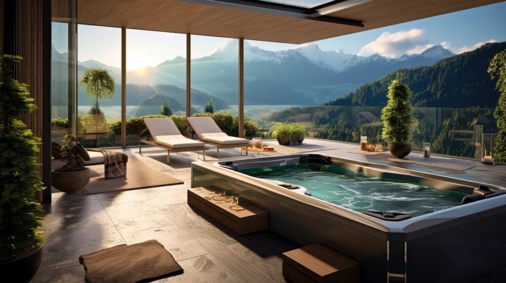 Private Wellness-Villa: Exklusives Refugium für Erholung & Ruhe